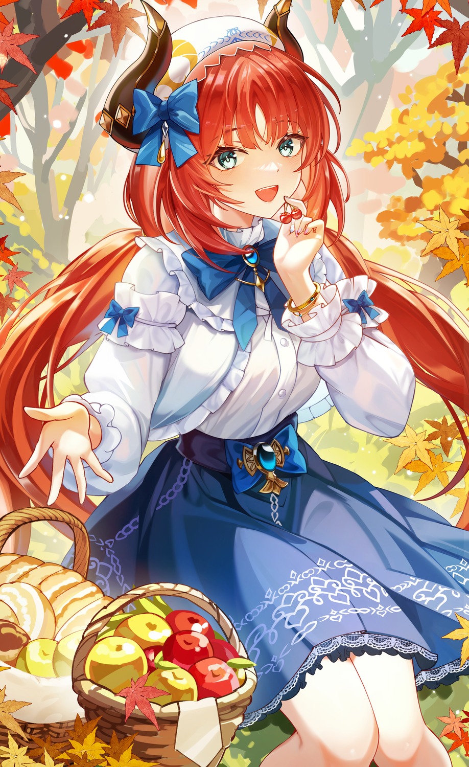 chen ying (alan-yut) genshin impact nilou horns | #1124426 | yande.re